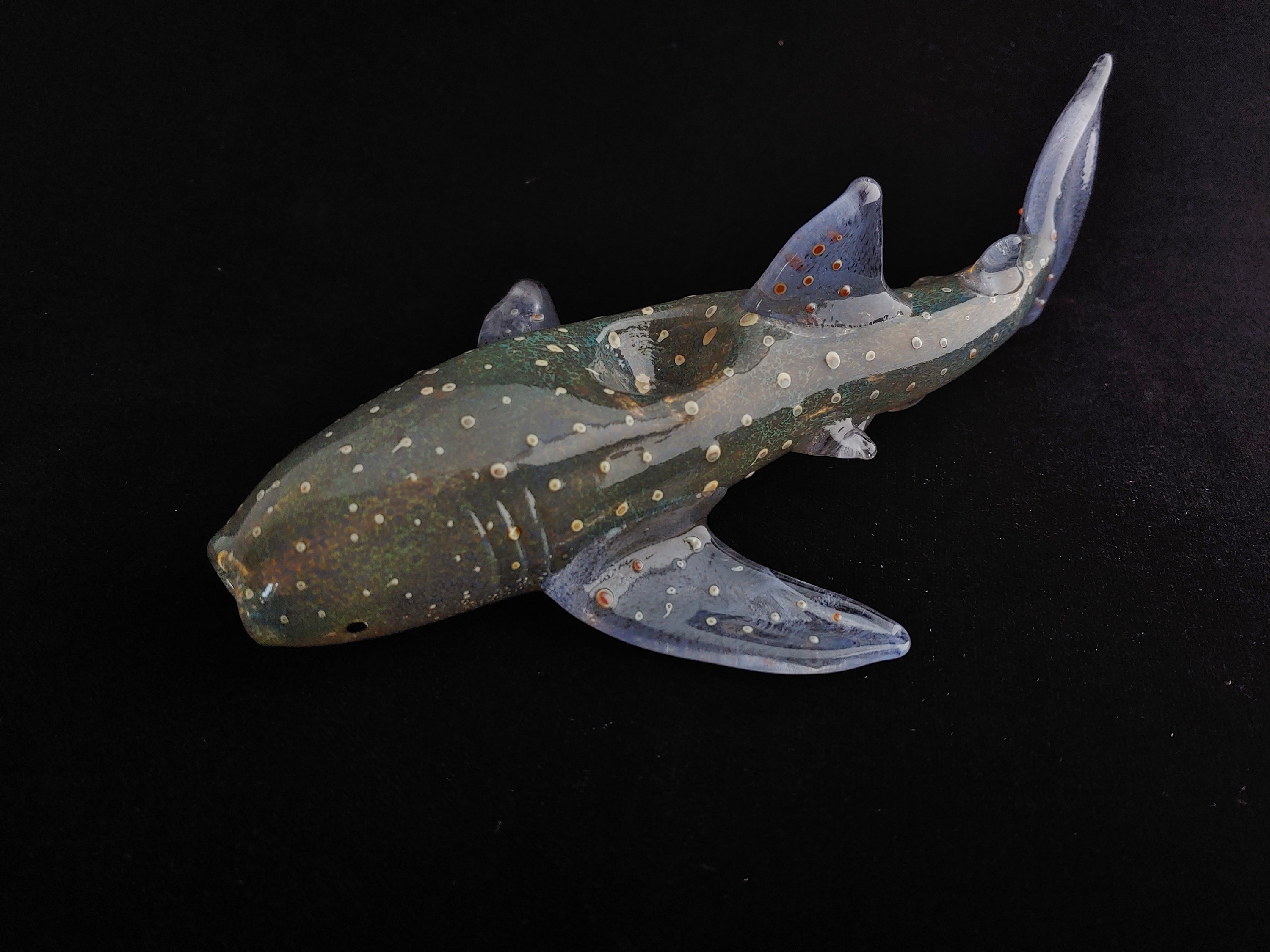 Unique Sculpted Glass Pipes: Fish, frogs, worms, squids, turtles, etc ...