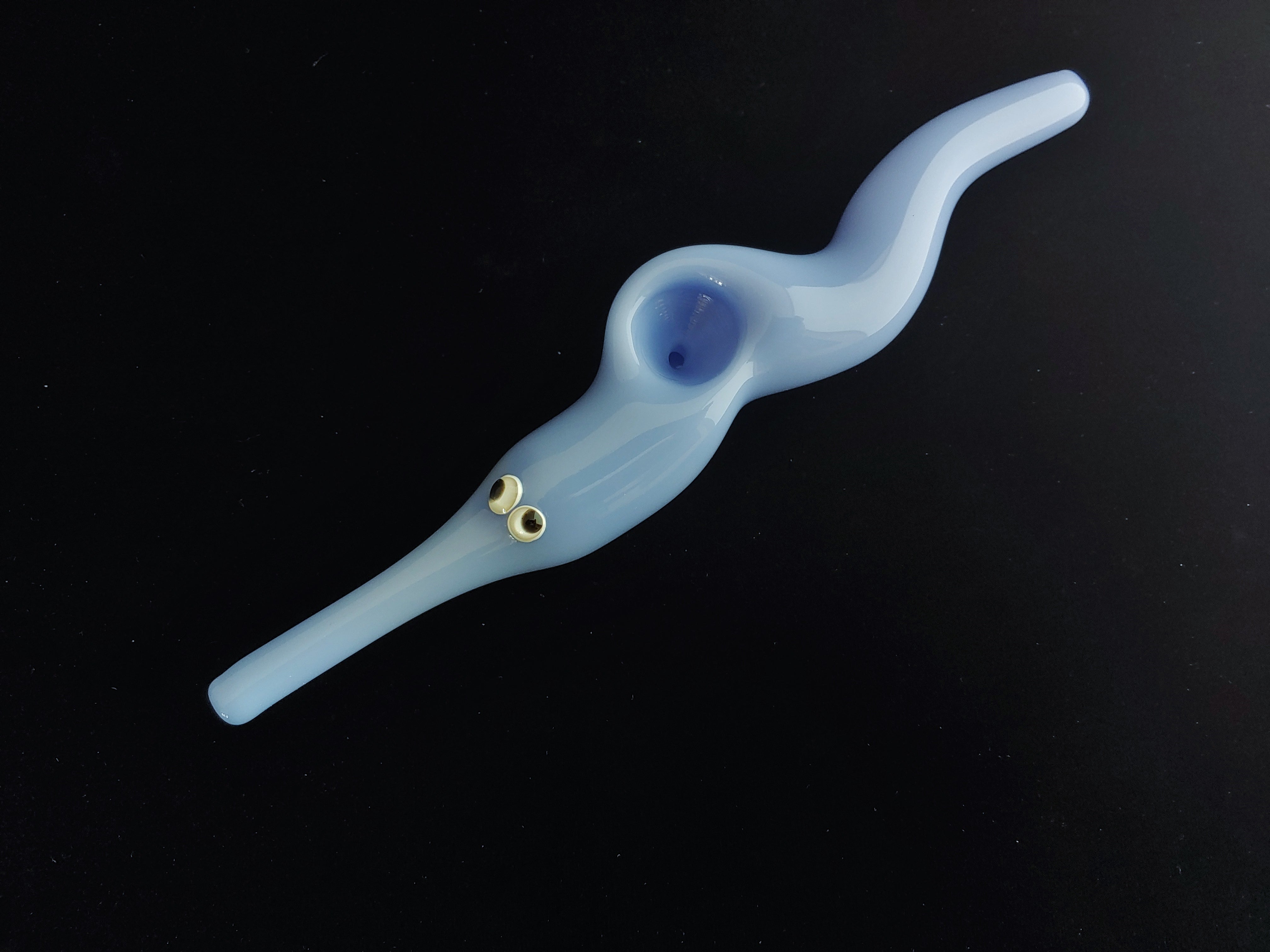 Unique Sculpted Glass Pipes: Fish, frogs, worms, squids, turtles, etc ...